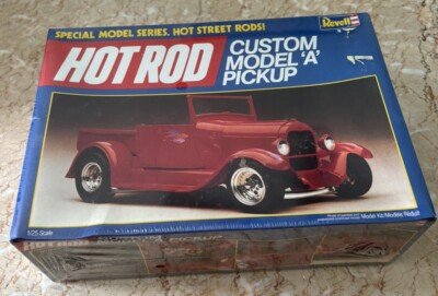 REVELL HOT ROD CUSTOM MODEL 'A' PICKUP 1:25 SCALE PLASTIC MODEL KIT | eBay