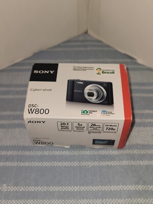Sony Cyber-shot DSC-W800 Compact Digital Camera 20.1MP 5x Optical Zoom ...