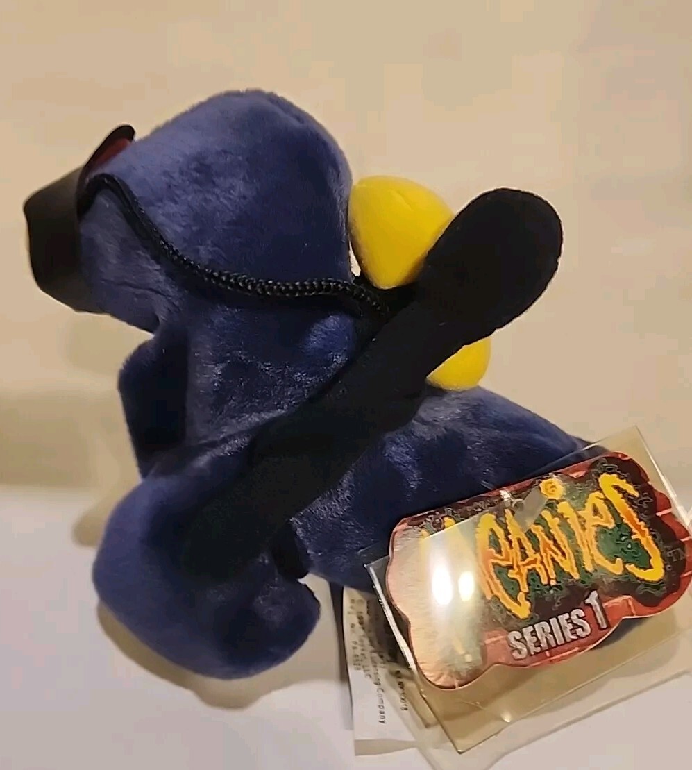 Meanies Series 1 Plush Meanie Beanie Babies Set Of 3 Stuffies With Tags ...