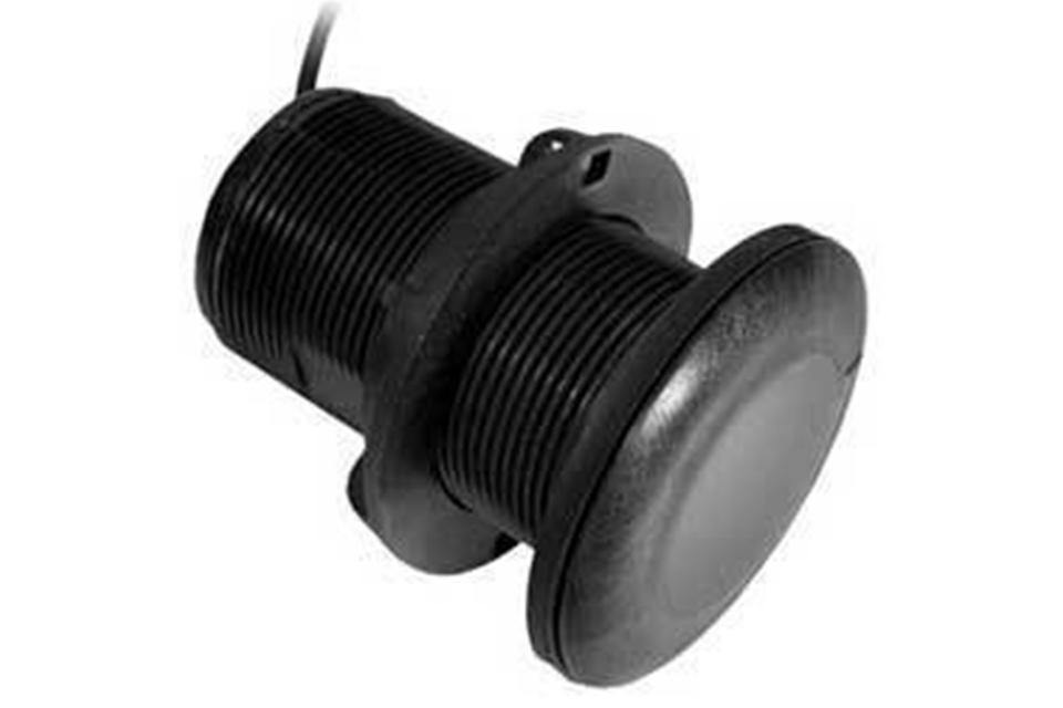 HawkEye® In Dash Depth Finder/Sounder - Thru-Hull Transducer - Depth ...