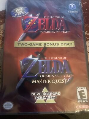 FACTORY SEALED Legend of Zelda Ocarina of Time Master Quest Nintendo ...