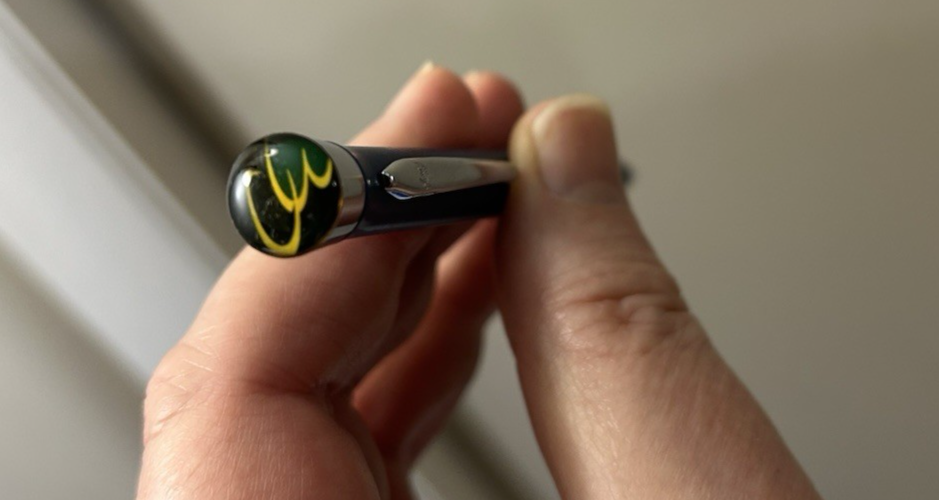 Vintage Garland Pen w/box (A2): BetzDearborn: Bubble Top Blue & Green ...