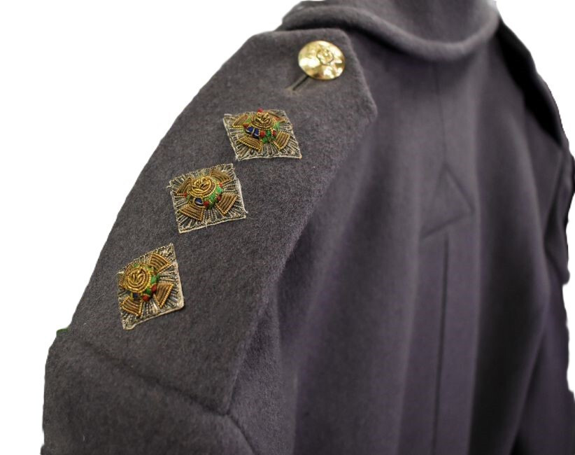 Greatcoat Royal Guards British Army Officers Long Wool Coat Captain ...