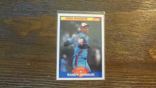 1989 ROOKIE SCORE # 645 RANDY JOHNSON BASEBALL CARD | eBay