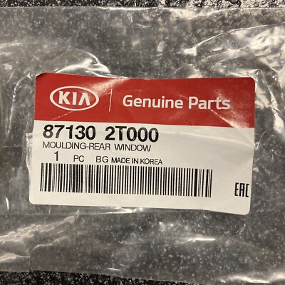 New OEM Back Glass Reveal Moulding Strip Seal For 11-16 Kia Optima ...