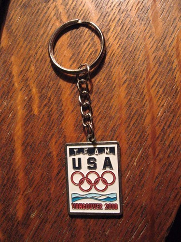Vancouver Olympics Keychain - 2010 Canada Winter Olympic Games Team USA ...