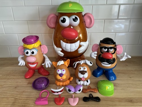 Vintage 2002 Playskool Mr. Potato Head Super Spud Container Cat Dog ...