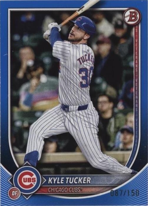 2025 Bowman - Kyle Tucker #43 Blue /150 for sale online | eBay