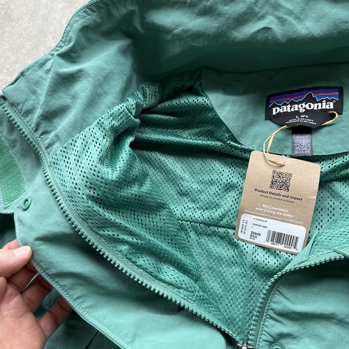 Patagonia Women's Skysail Jacket Size Large Heartleaf Green Full Zip ...