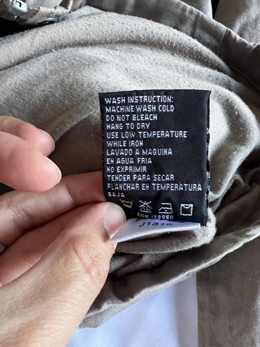 YMI Collection Jacket Womens Large Hooded Utility Drawstring Snap ...