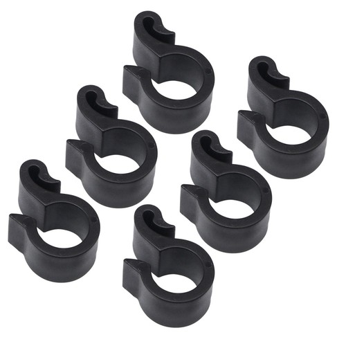 50 Pcs Pipe Clamp Buckle Water Hose Quick Connector Plastic Clips | eBay