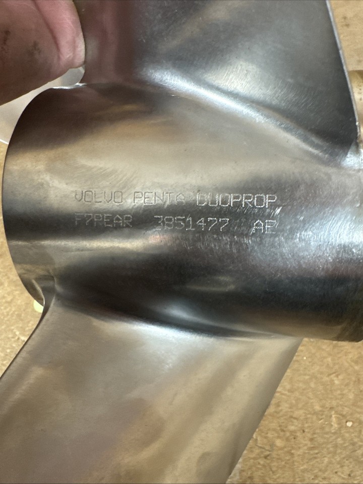 Volvo Penta F7 Duo Prop 3851467 Front , 3851477 Rear | eBay
