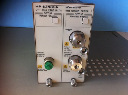 Agilent/ HP 83480A / 83485A w 034 Optical Plug In Module | eBay