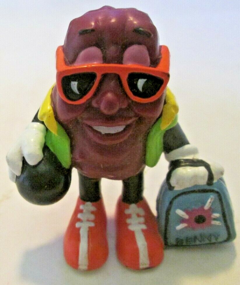 California RAISINS PVC Figure BENNY BOWLER bowling 2.25", Applause | eBay
