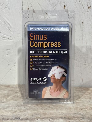 Thermal On Sinus Compress Patch Deep Penetrating Moist Heat Microwave ...