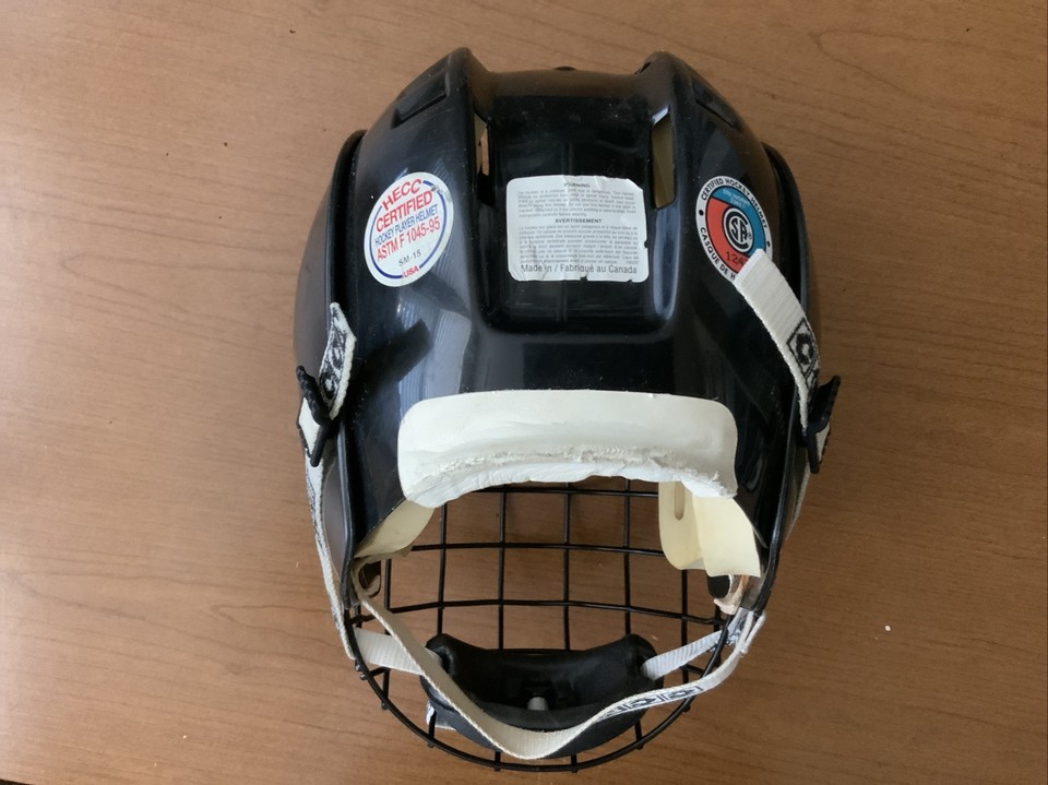 CCM Hockey Helmet W/ Z Leader Face Mask M-FM10 Z262-2-M90 Type 1 SR ...