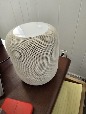 Apple HomePod 1st Generation White Smart Speaker 190198504494 | eBay