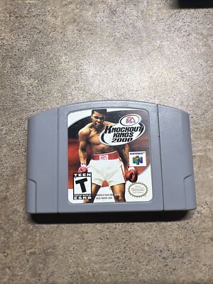Knockout Kings 2000 Nintendo 64 N64 ~ Works Great! ~ Fast Shipping ...