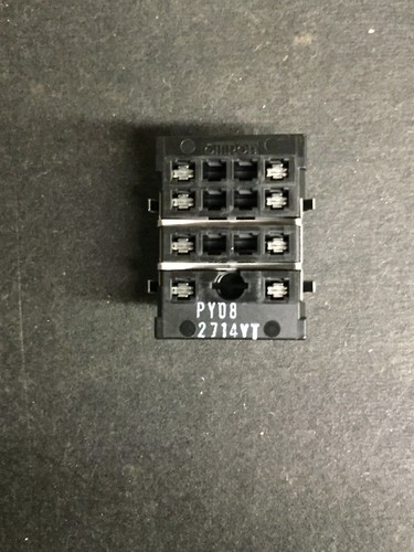 Omron PY08 Relay Socket, Panel, Solder Lug, 8 Pins, SUPER MY Series | eBay