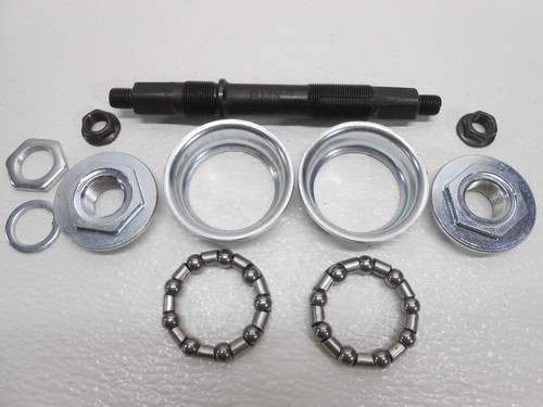 BIKE BOTTOM BRACKET CONVERSION KIT SET 1PC TO 3PC CRANK 132MM IN MX BMX ...
