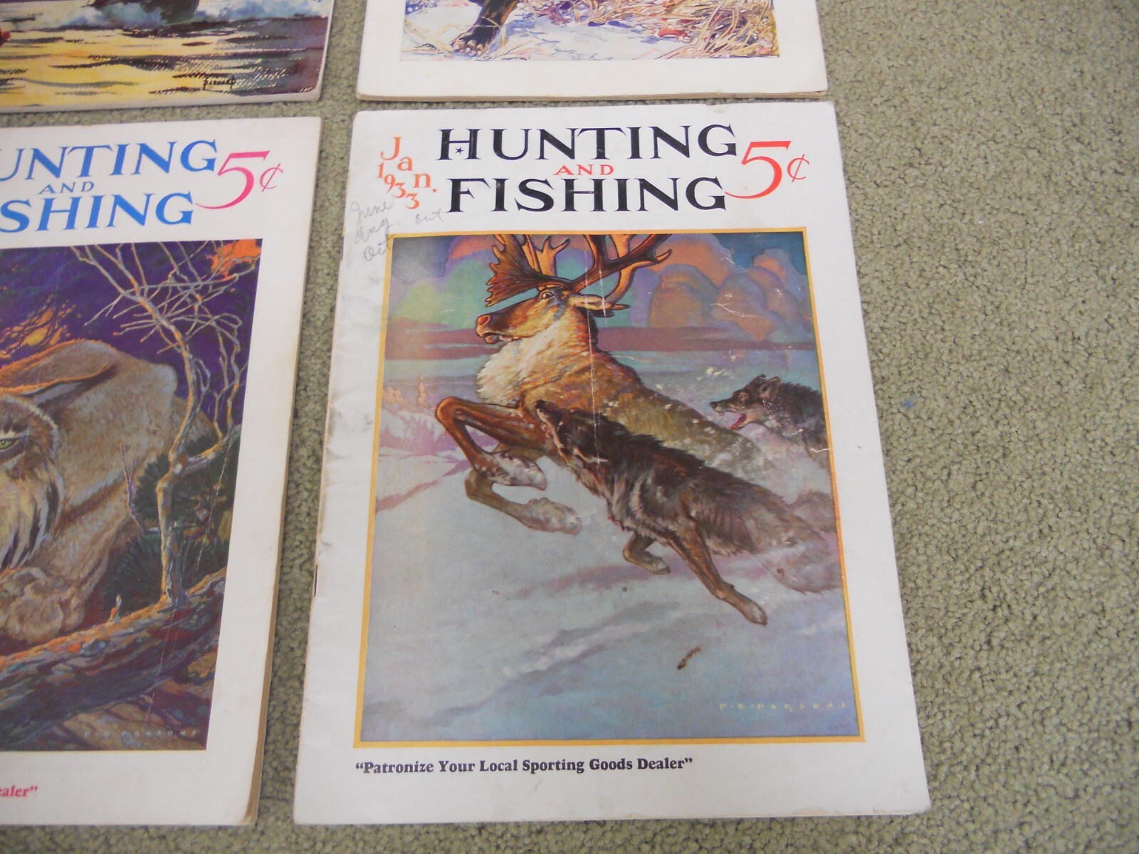 Lot of 4 Hunting and Fishing Magazine Vintage 1929 1933 1937 1926 | eBay