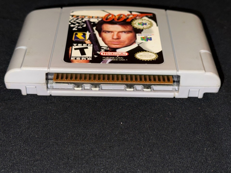 Goldeneye 007 (Nintendo 64, 1998) Cleaned / Tested / Authentic - N64 ...
