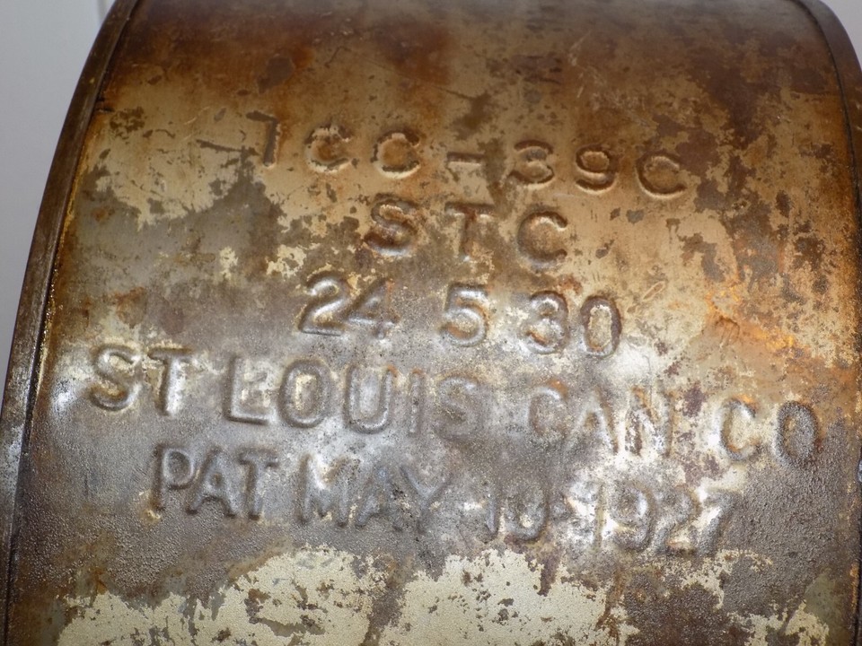 Vintage Enarco Motor Oil National Refining Co. Rocker Oil Can | eBay