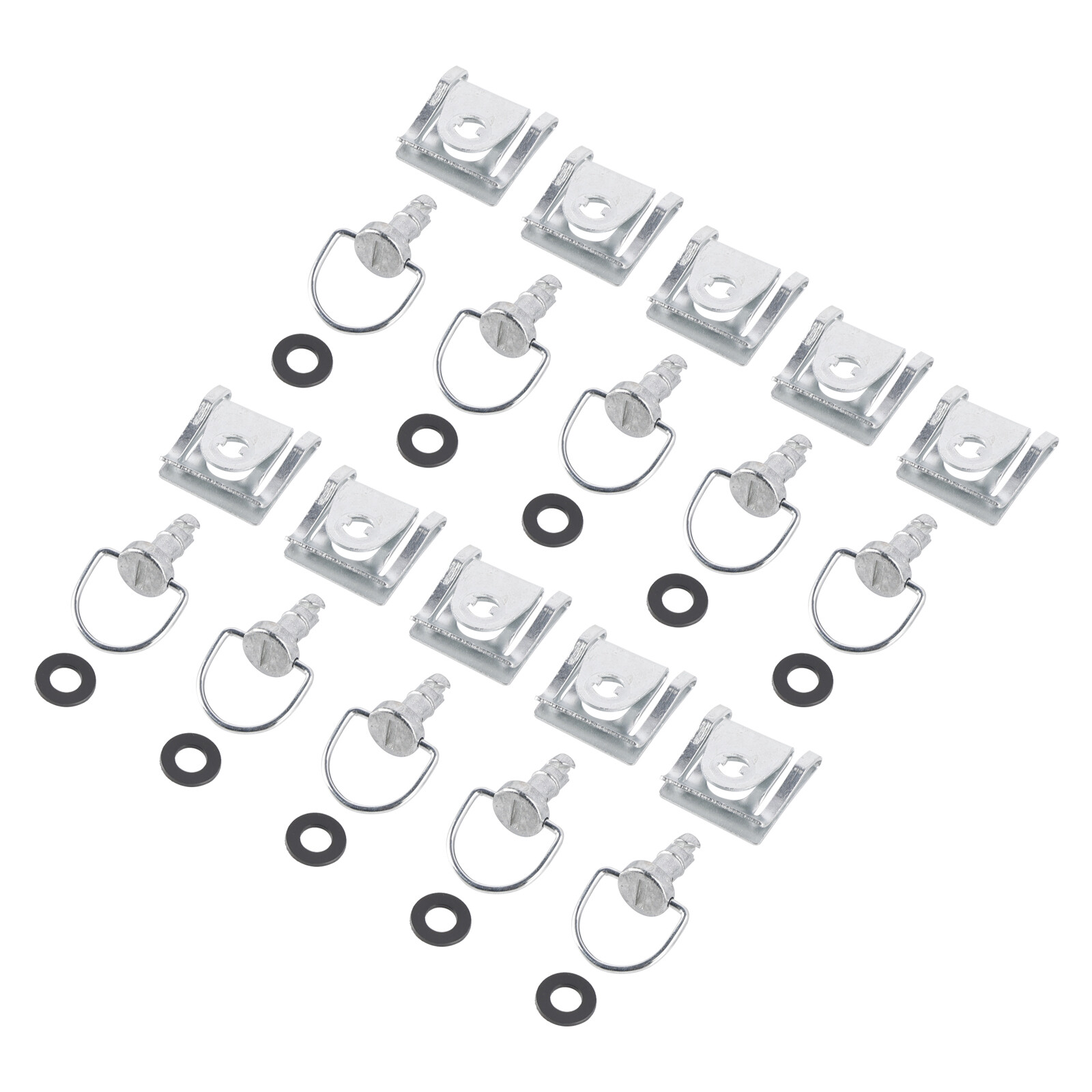 14mm Quick Release Fasteners set of 10 Fairing Bolts Studs Quarter Turn ...