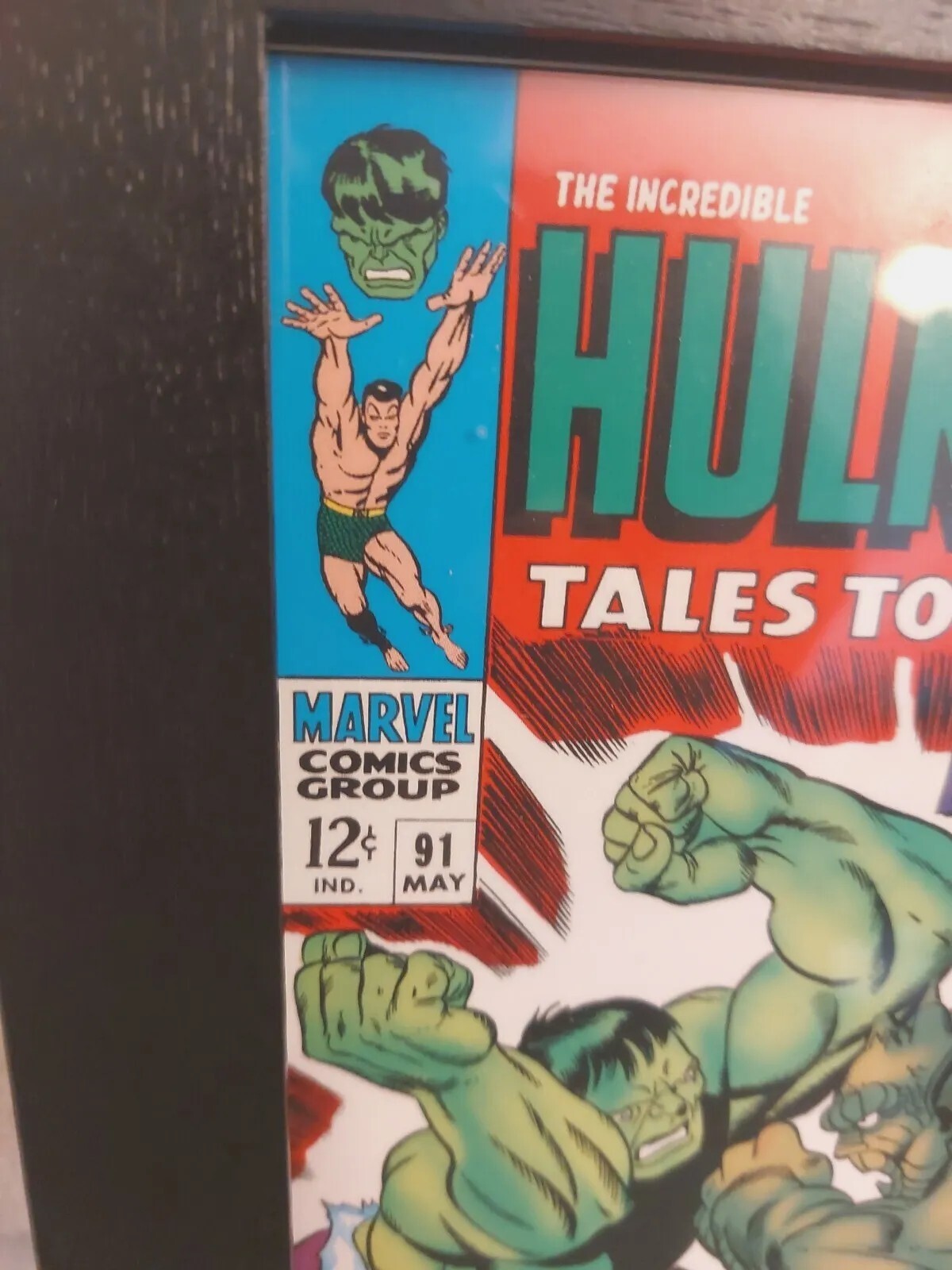 The Incredible Hulk Vs Abomination Poster