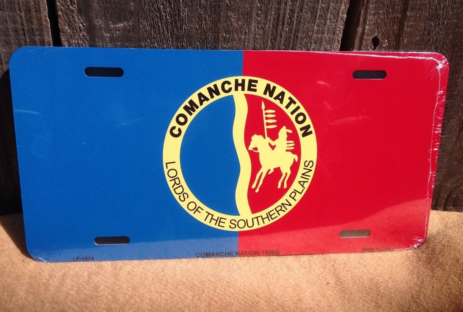 Comanche Southern Plains Flag Native Indian Tribe Auto Car Metal ...