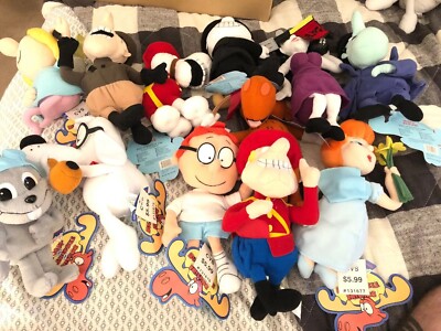 VINTAGE CVS Complete Set 12 Plush Stuffins Beanbags "Rocky and ...