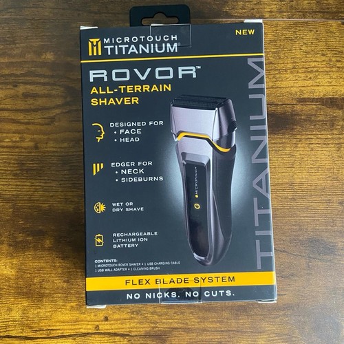 Microtouch Titanium Rover All-Terrain Shaver - Flex Blade System BRAND ...