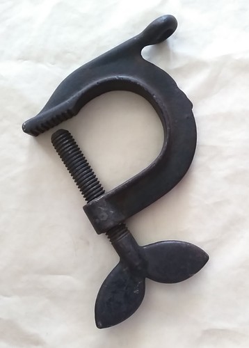 Vtg Cast Iron Whale Tail Quilting / Sewing Clamp | eBay