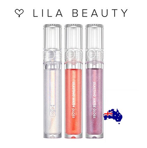 Romand Glasting Water Gloss 4.5g Rom&nd Lip Stain Colour Korean Makeup ...