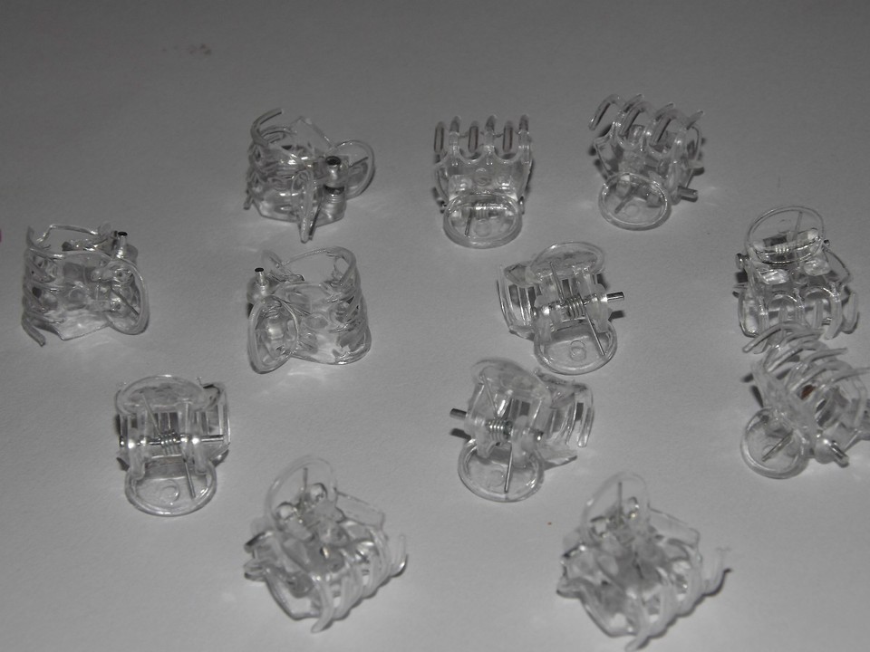 @ BLACK CLEAR @ MINI 1.5 cm HAIR CLAW CLAMPS~HAIR CLIPS~HAIR GRIPS ...