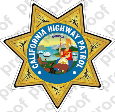 STICKER California Highway Patrol | eBay