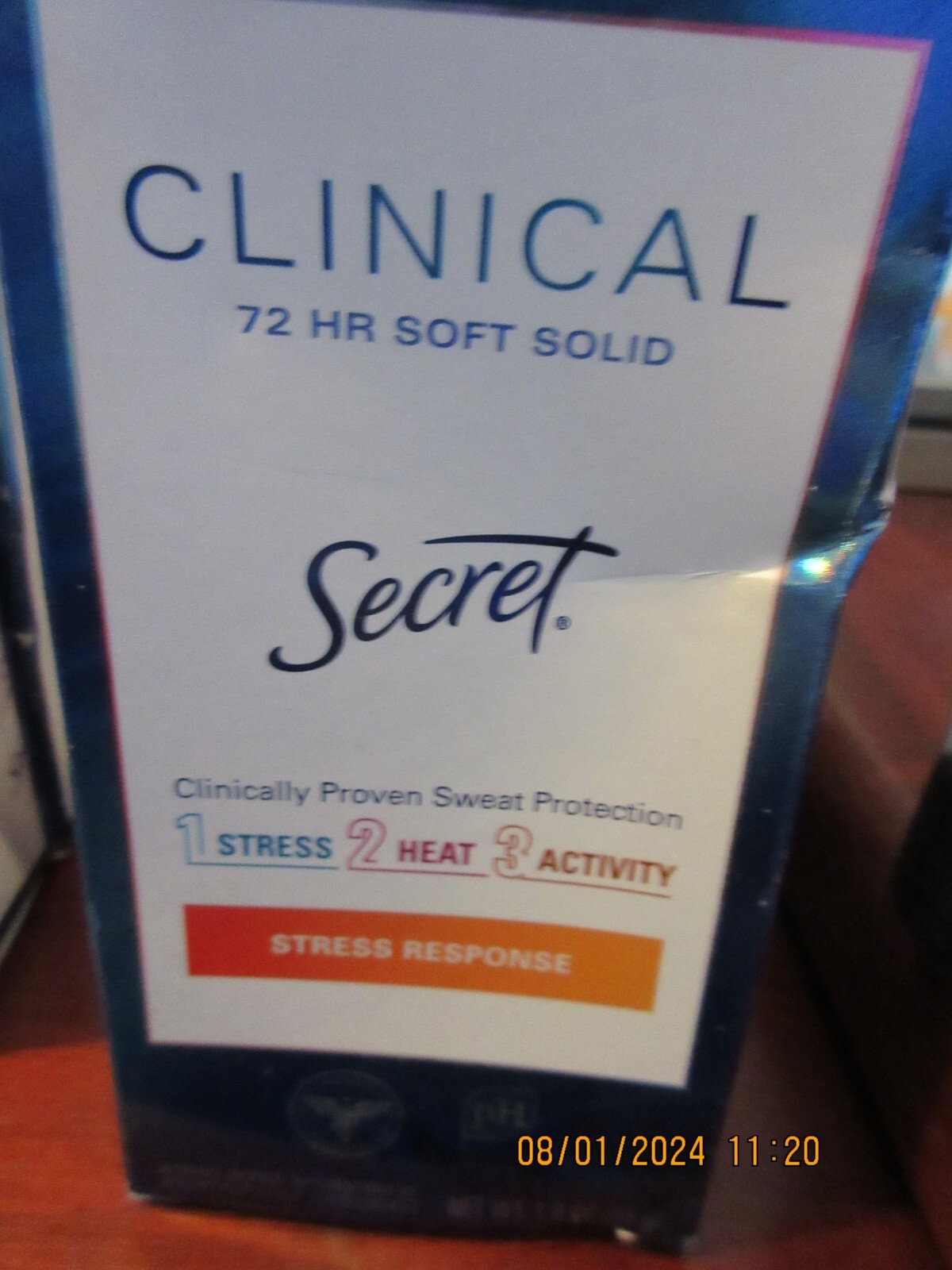 2-Secret Clinical Strength 72-hr Soft Solid Deodorant Stress Response 1 ...