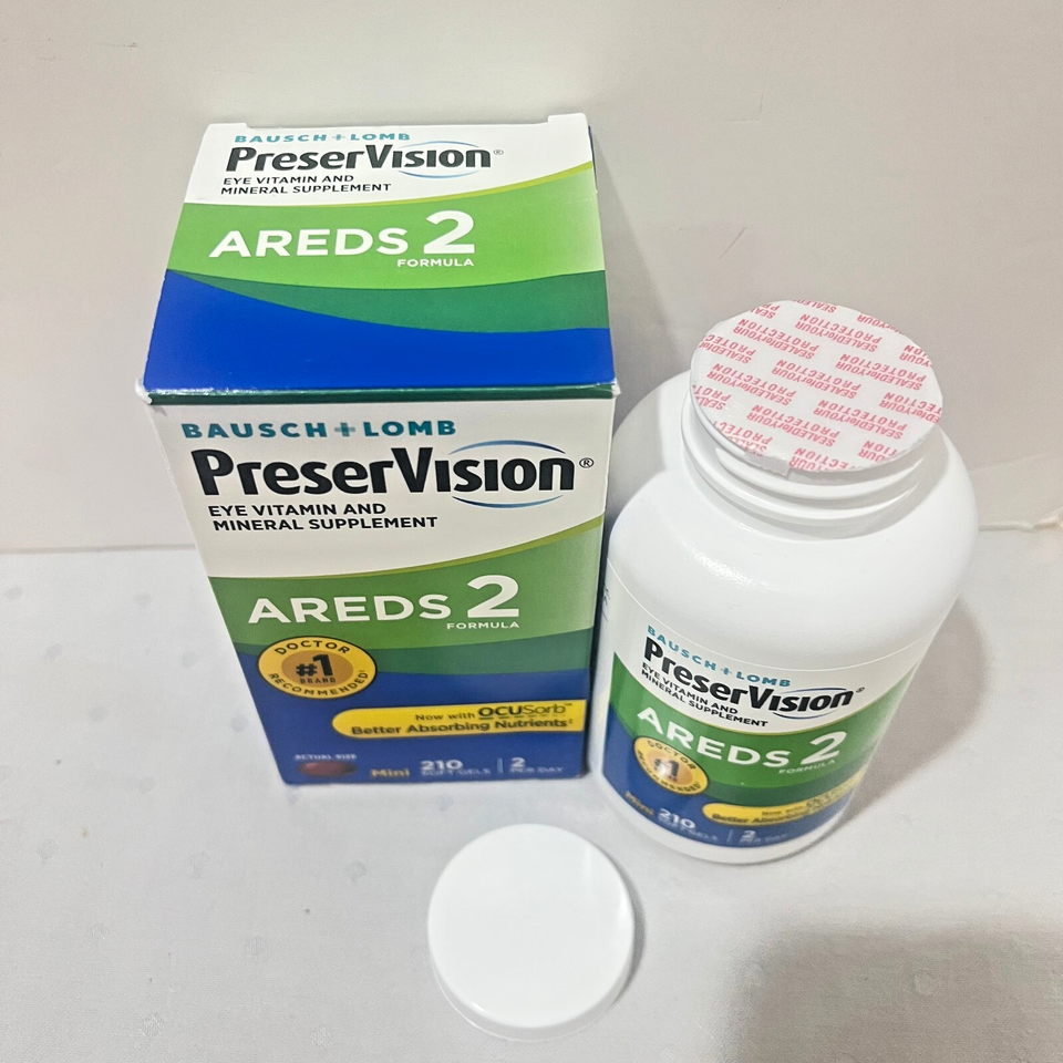 PreserVision AREDS 2 Formula, 210 MINI Soft Gels Exp. 07/25 | eBay