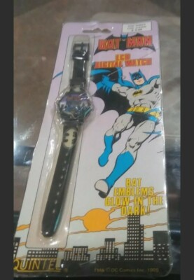 Batman Watch LCD Digital . Glow In The dark. Sealed, Unopened! | eBay