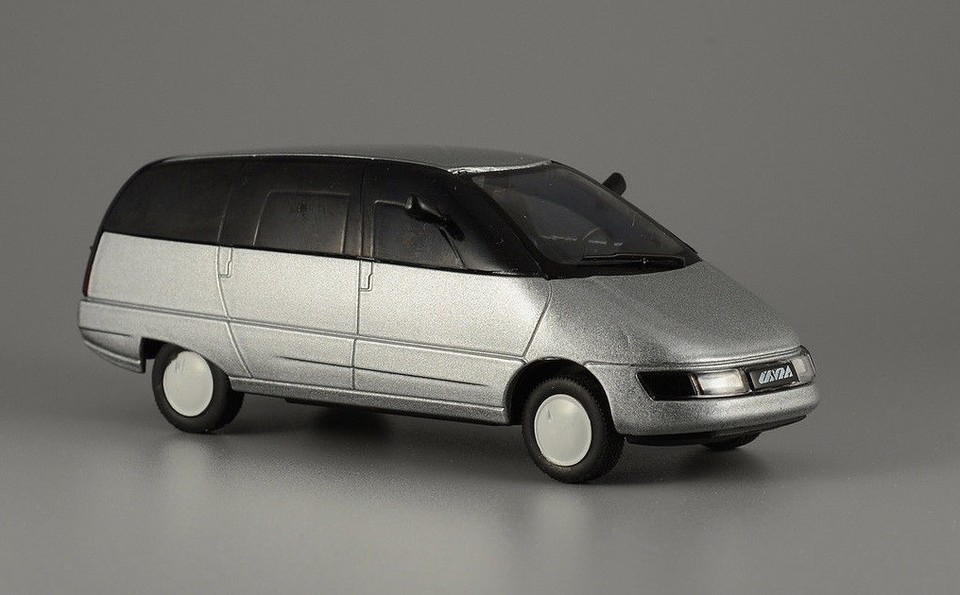 1:43 Scale NAMI OHTA Experimental Soviet Minivan Gray & Black USSR ...