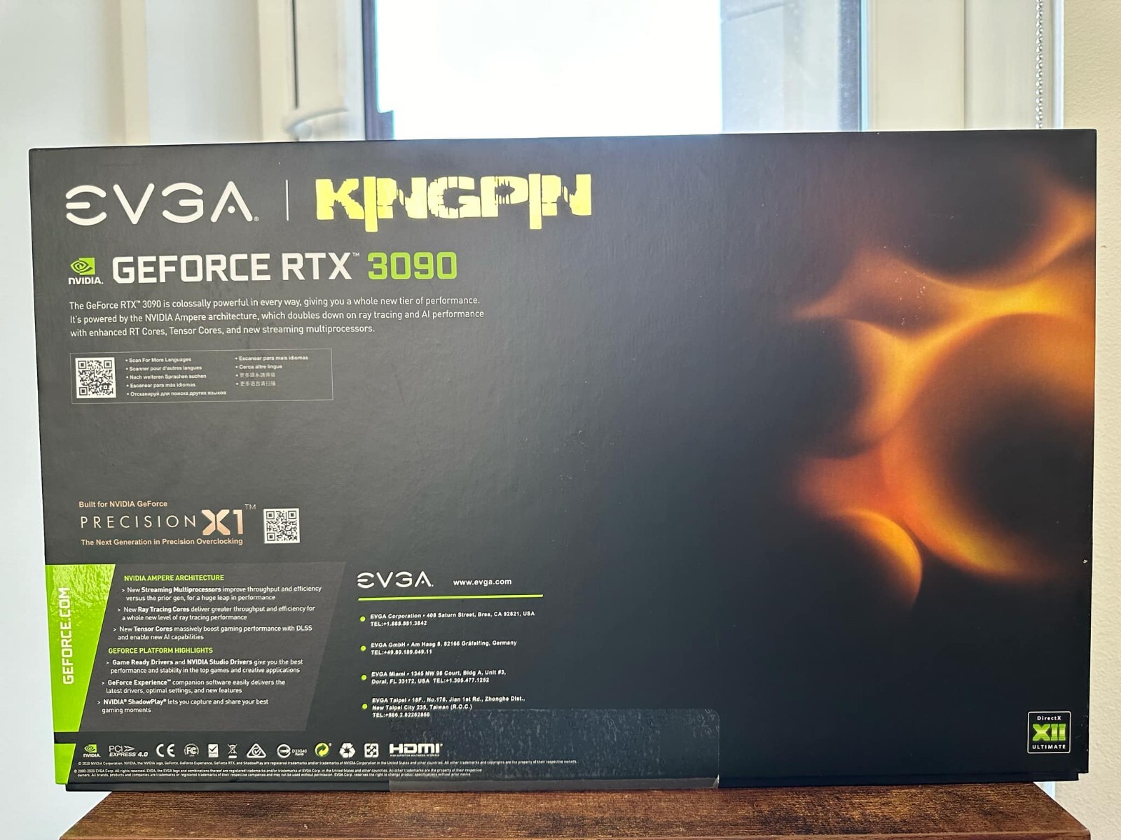 EVGA GeForce RTX 3090 KINGPIN HYBRID 24GB GDDR6X Graphic Card for sale ...
