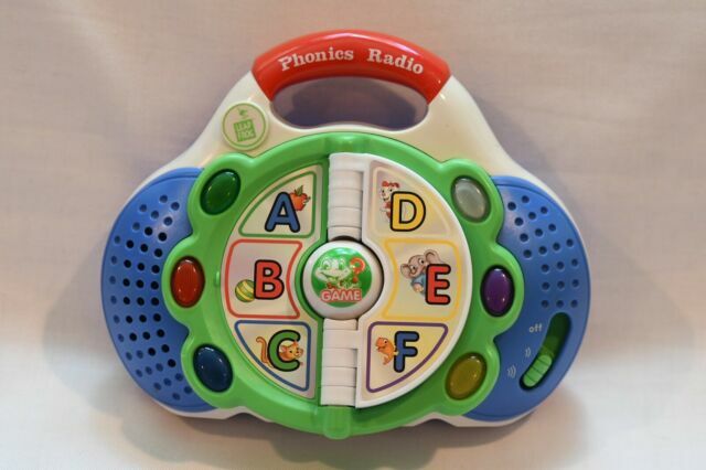 Leap Frog Phonics Radio Educational Toy Plays Music Over 30 Different ...