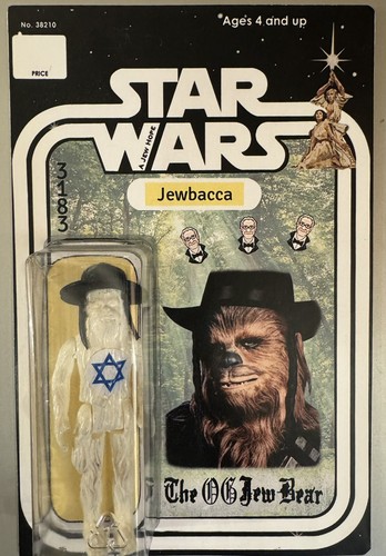 Star Wars Vintage Style Bootleg Chewbacca Jewbacca Toy 2016 Release/Run ...