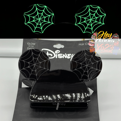 Disney Mickey Mouse Spider Web Ears Figural Hair Claw Clip | eBay