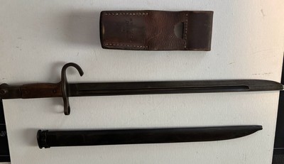 Imperial Japanese Army WWII Hooked Quillon Bright Blade Type 30 Arisaka ...