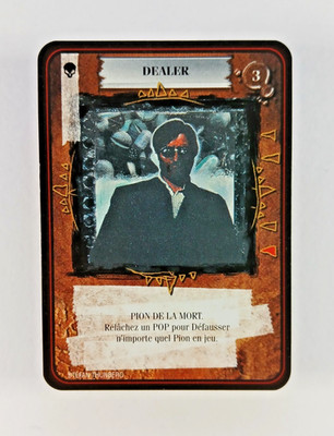 Drug Dealer - French - Kult CCG card (1995) Being, horror TCG | eBay
