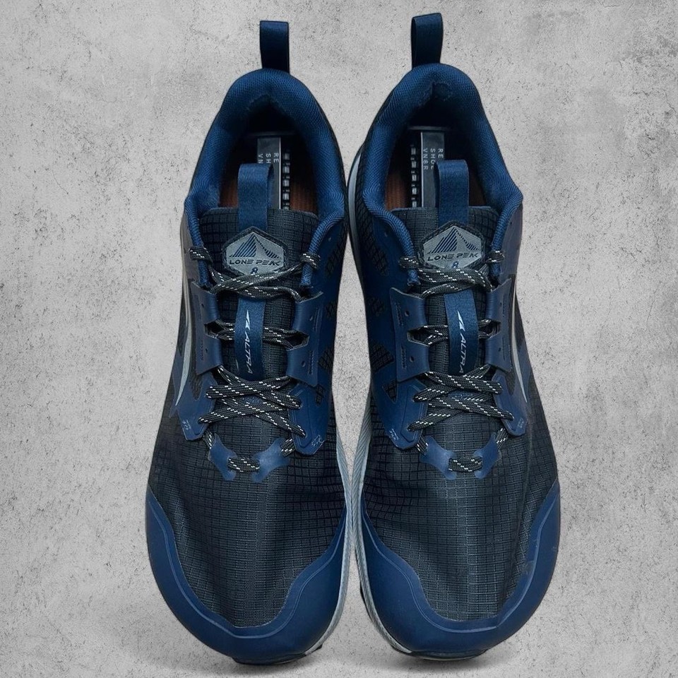 Altra Men's Lone Peak 8 Trail Blue/Black Men’s Size 14 | eBay