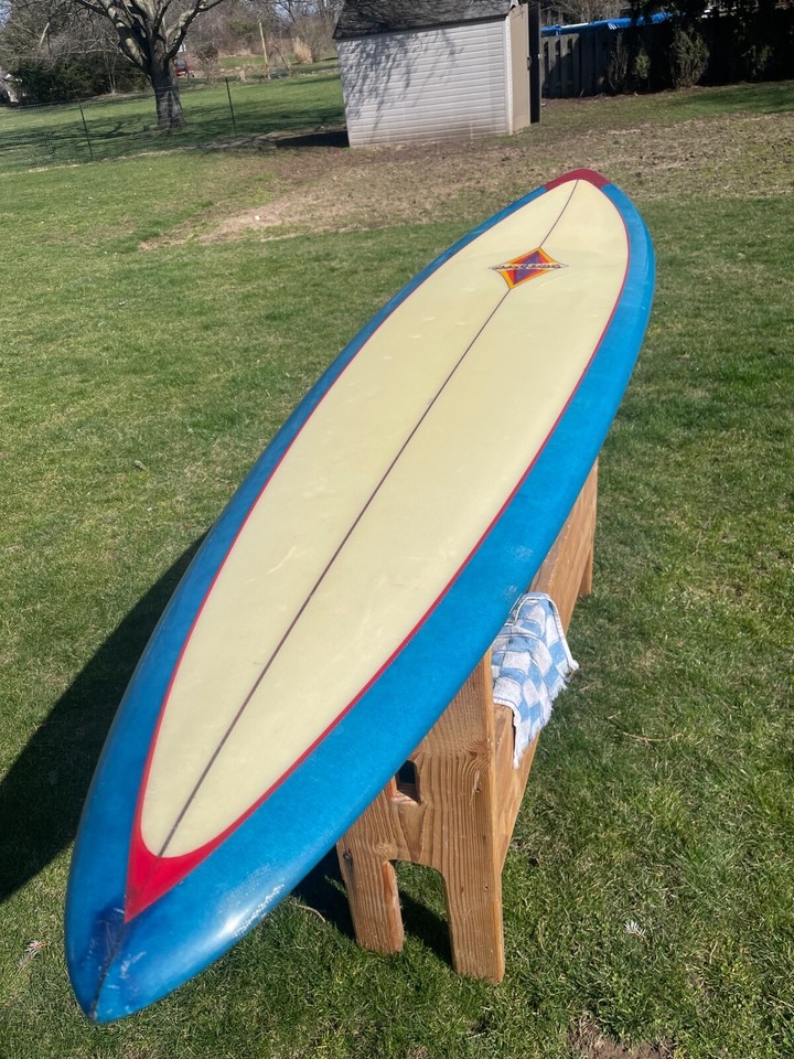 Vintage, Unrestored 1960s Jacobs Surfboard | eBay