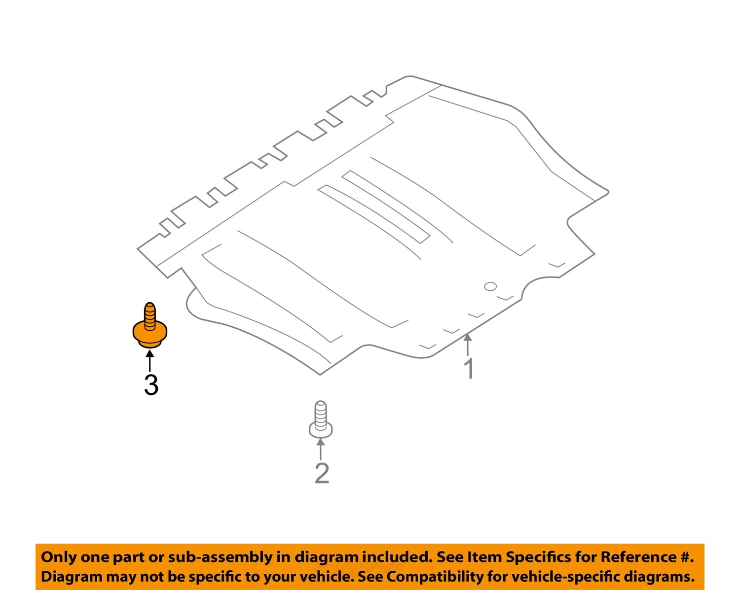 VW VOLKSWAGEN OEM 11-18 Jetta Splash Shield-Splash Shield Screw ...