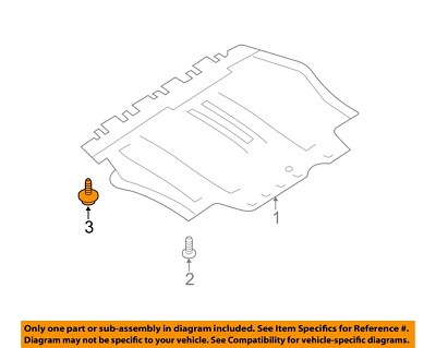 VW VOLKSWAGEN OEM 11-18 Jetta Splash Shield-Splash Shield Screw ...